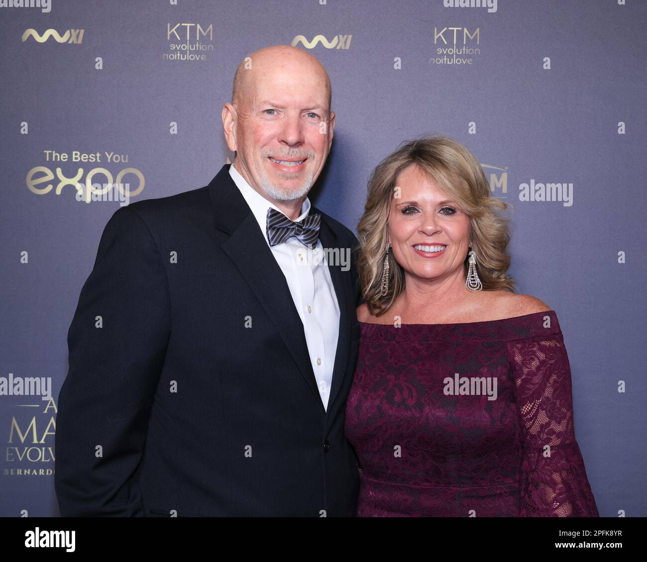 Los Angeles, California, USA. 4th March, 2023. A guest and Jen Du ...