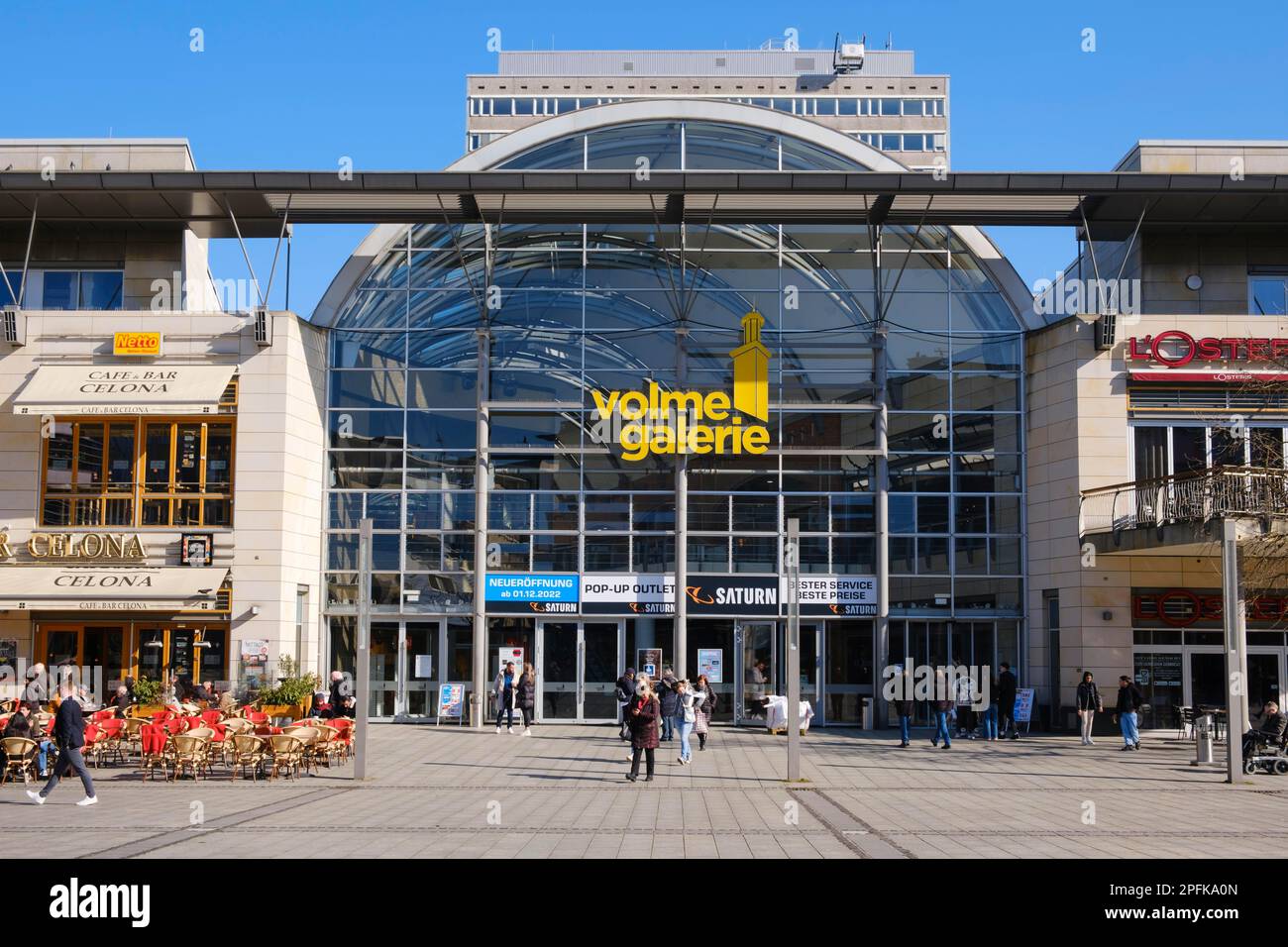 Volme Galerie am Friedrich-Ebert-Platz, Hagen, Westphalia, North Rhine ...