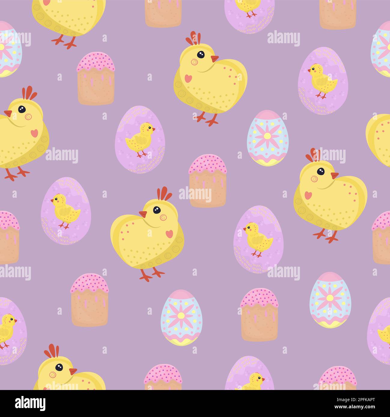 Easter seamless pattern, grey background Stock Vector Image & Art - Alamy
