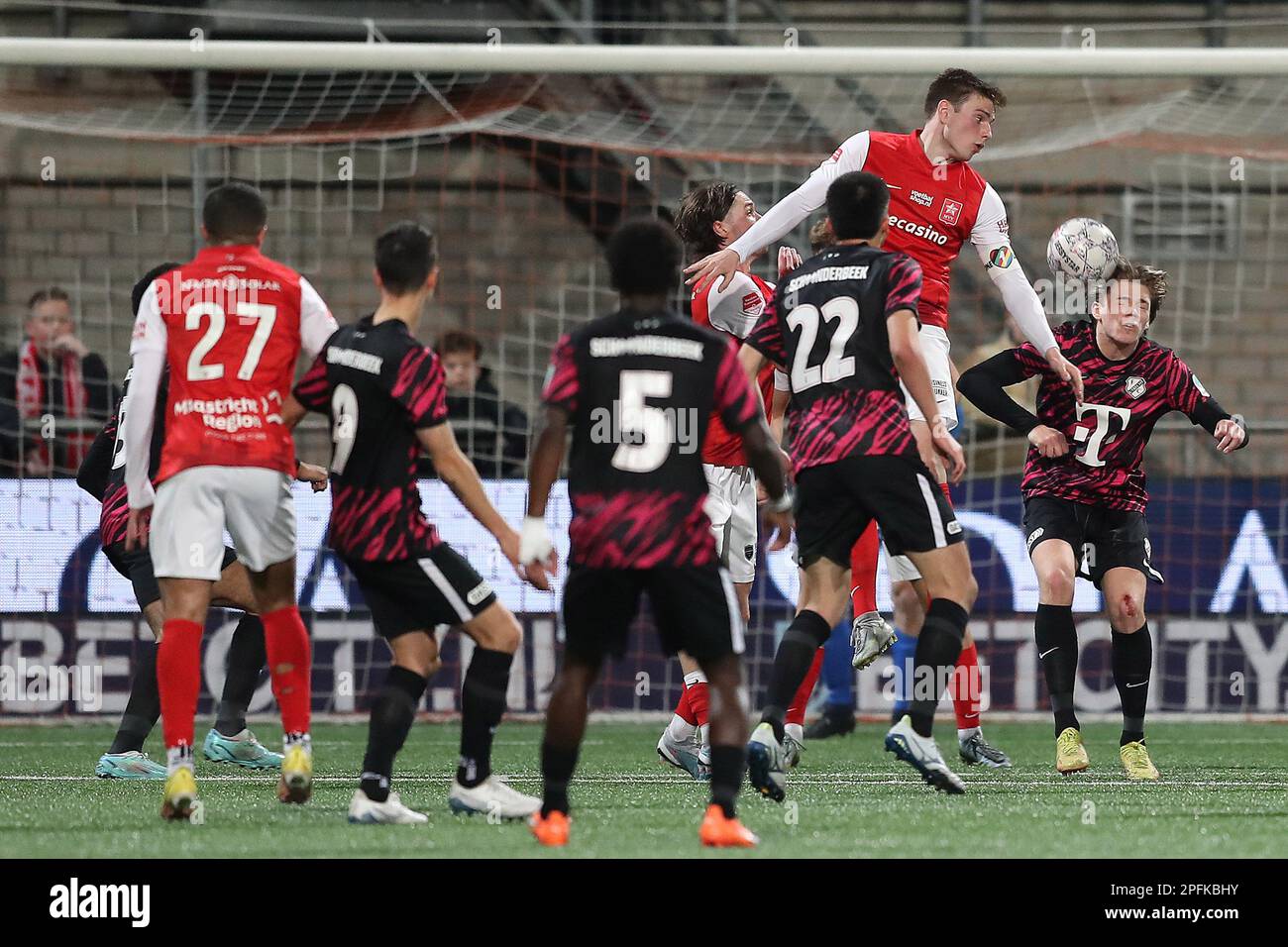Maastricht, Nederland. 17th Mar, 2023. MAASTRICHT- football, 17-03-2023 ...