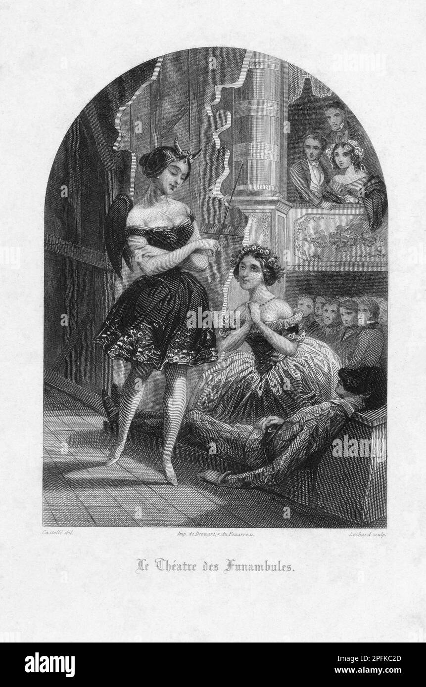 Theatres in paris Black and White Stock Photos & Images - Alamy