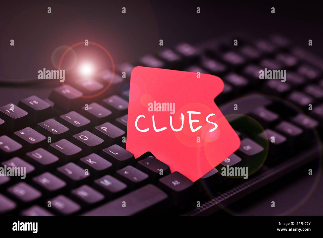 Conceptual caption Clues. Concept meaning Piece of evidence information ...
