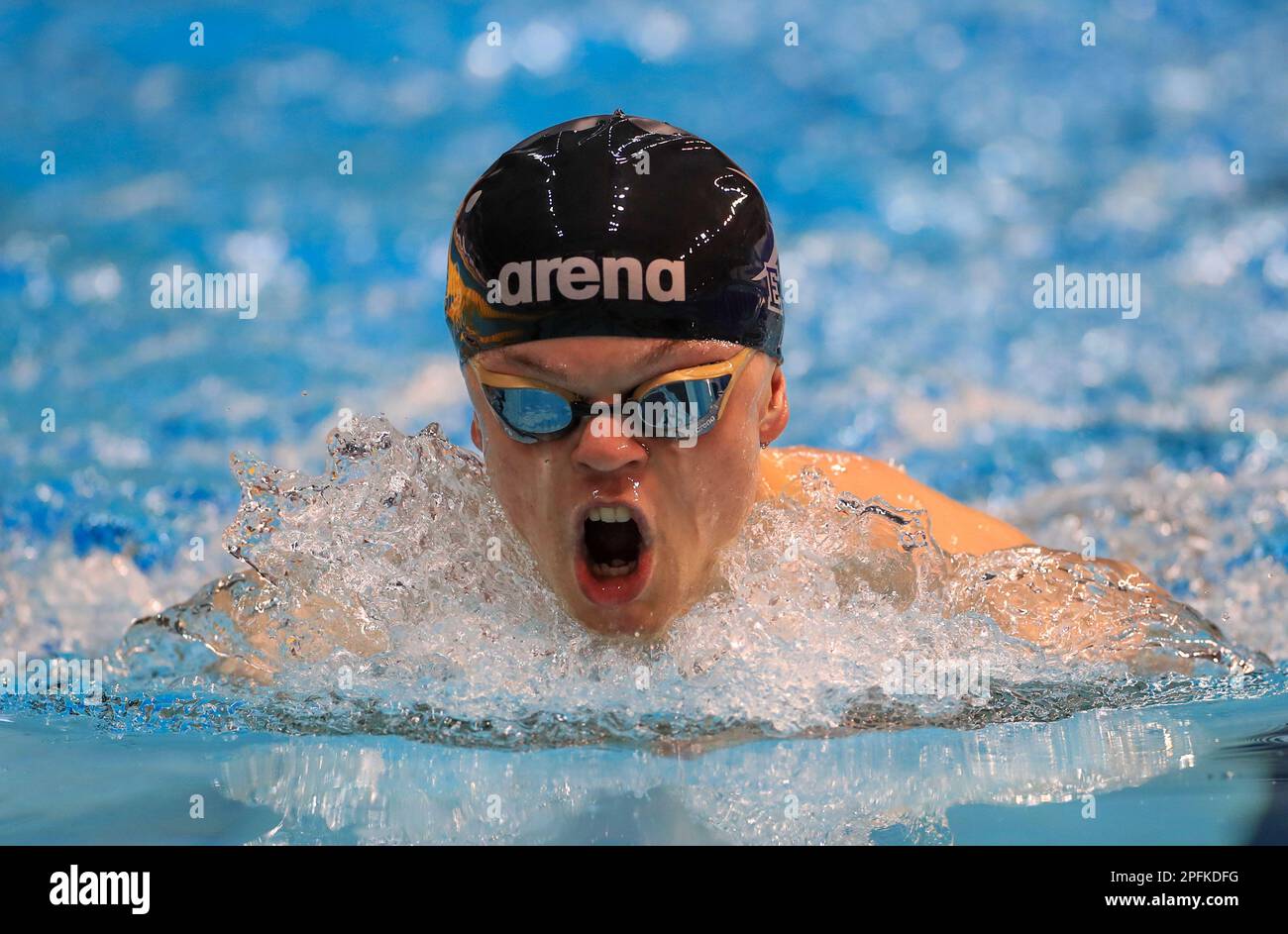 Great Britain’s William Perry in action during the Men’s MC 50m ...