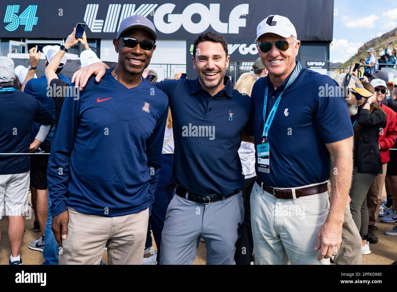 American former Major League Baseball Player, Kenny Lofton, LIV Golf ...