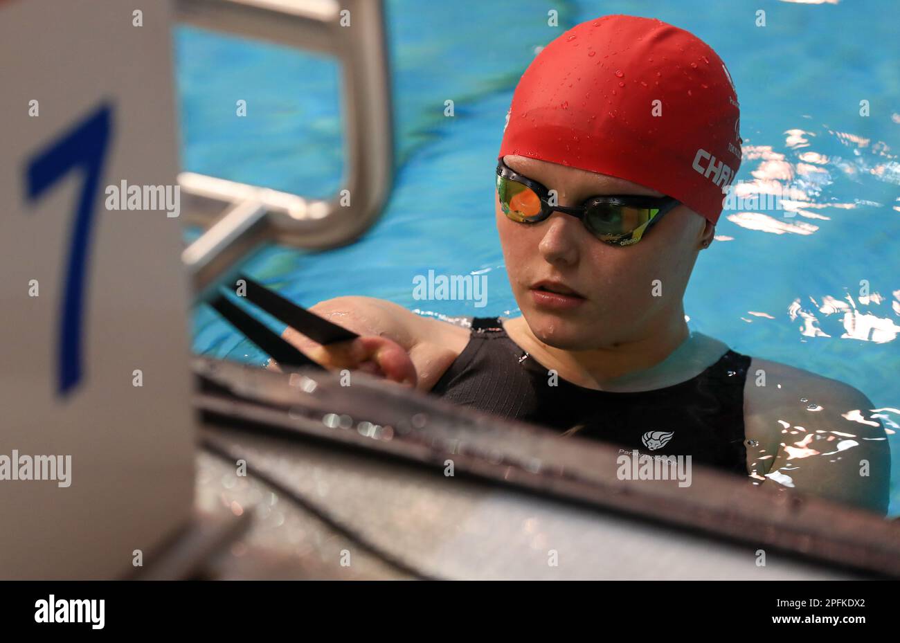 Great Britain’s Ellie Challis during the Women’s MC 50m Backstroke ...