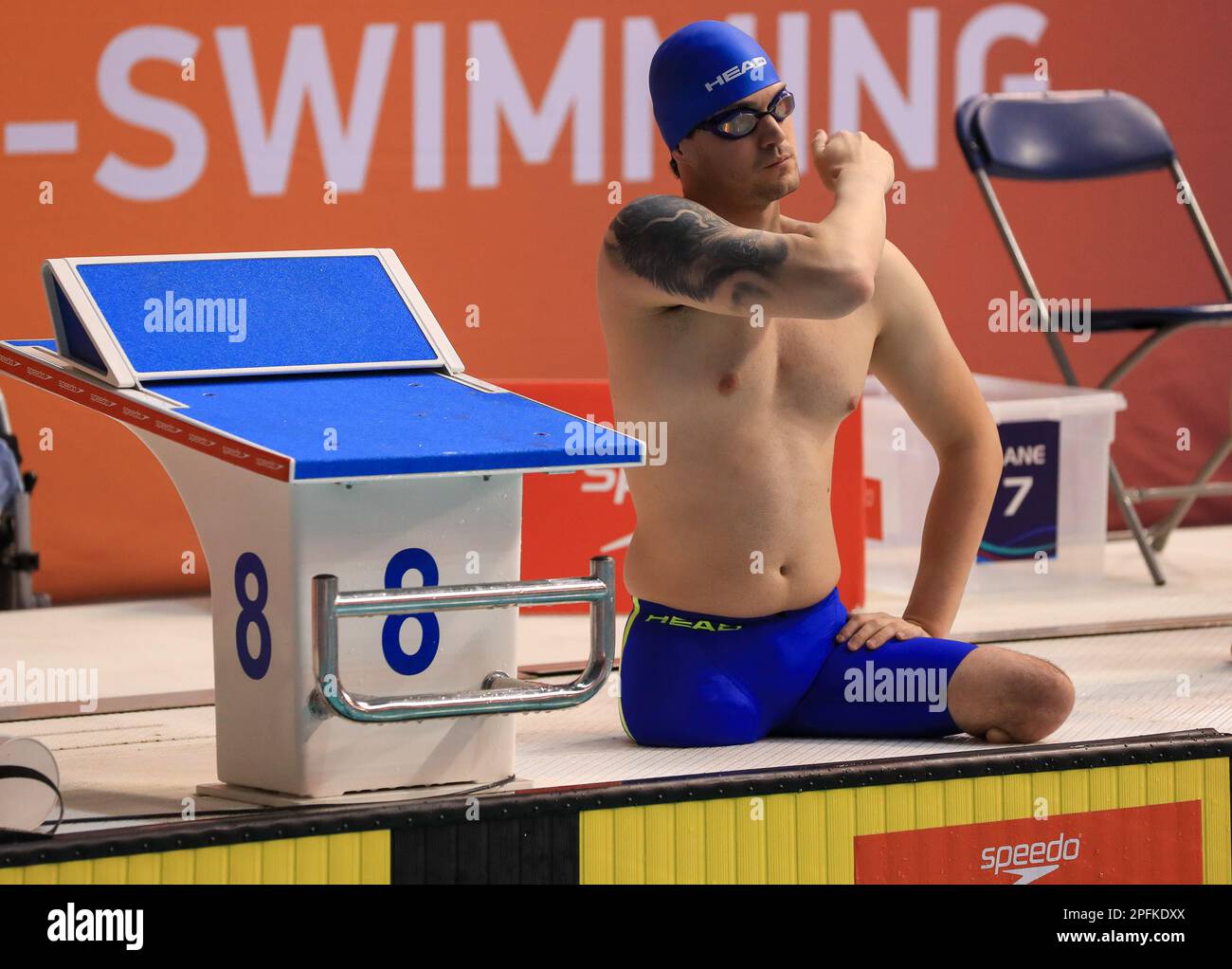 Argentina’s Matias De Andrade ahead of the Men’s MC 50m Backstroke ...