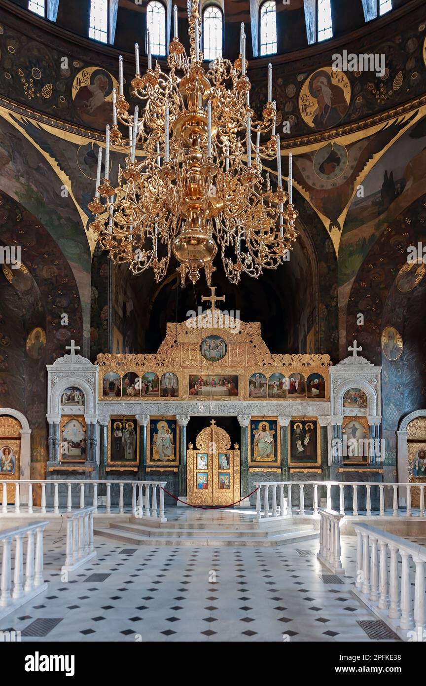 Altar of Refectory chamber of Church of Sts Anthony and Theodosius of ...