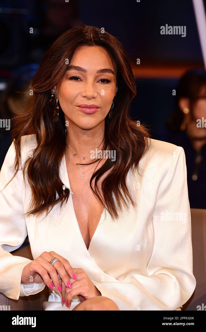 Verona Pooth during the NDR Talk Show at NDR Studios on March 17, 2023 ...
