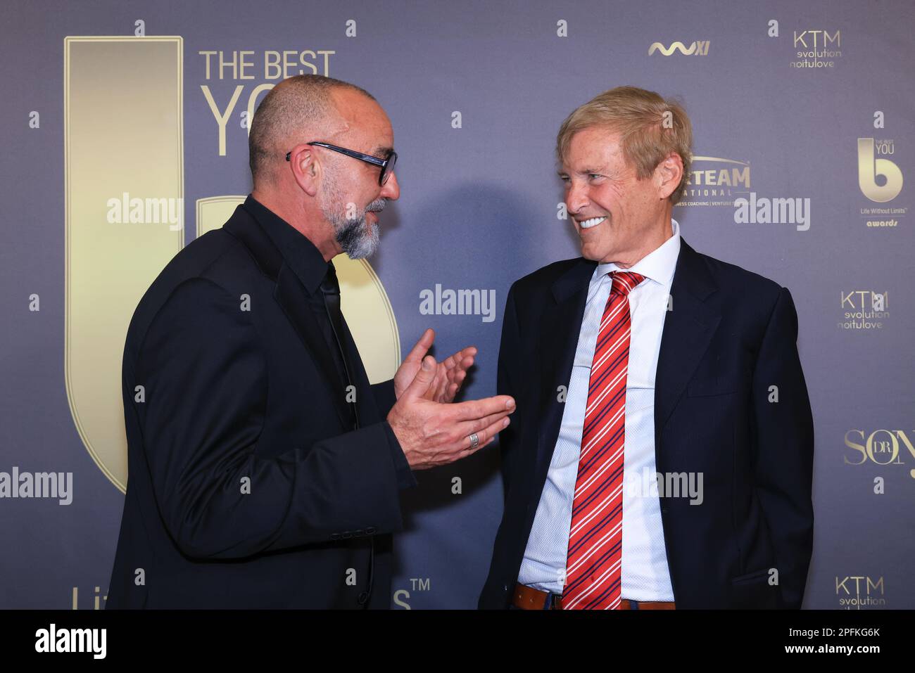 Los Angeles, California, USA. 4th March, 2023. Bernardo Moya and Leigh ...
