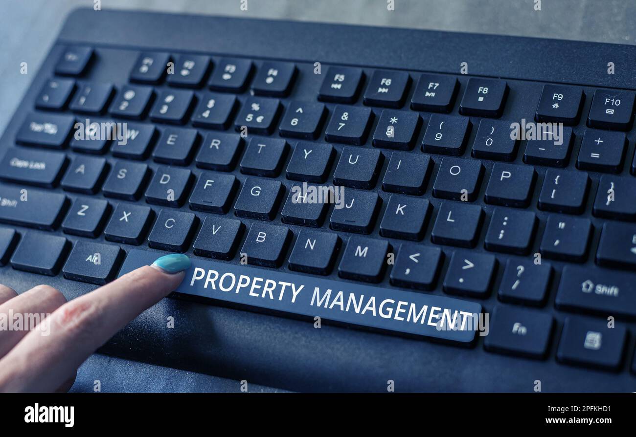 Inspiration showing sign Property Management. Word for Overseeing of ...