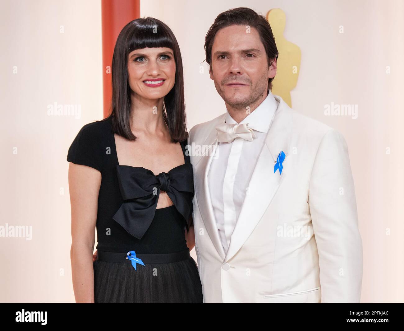 Los Angeles, USA. 12th Mar, 2023. Felicitas Rombold and Daniel Bruhl ...