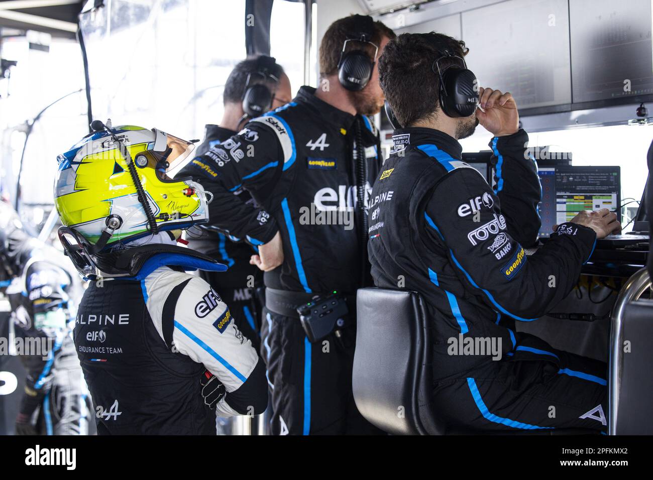 NEGRAO Andre (bra), Alpine Elf Team, Oreca 07 - Gibson, portrait during ...