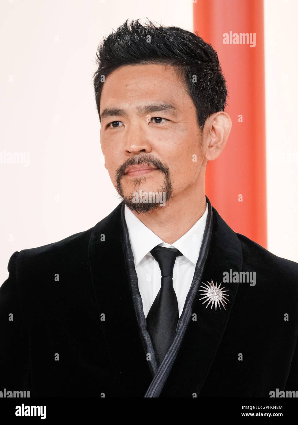 Los Angeles, USA. 12th Mar, 2023. John Cho walking on the red carpet at ...