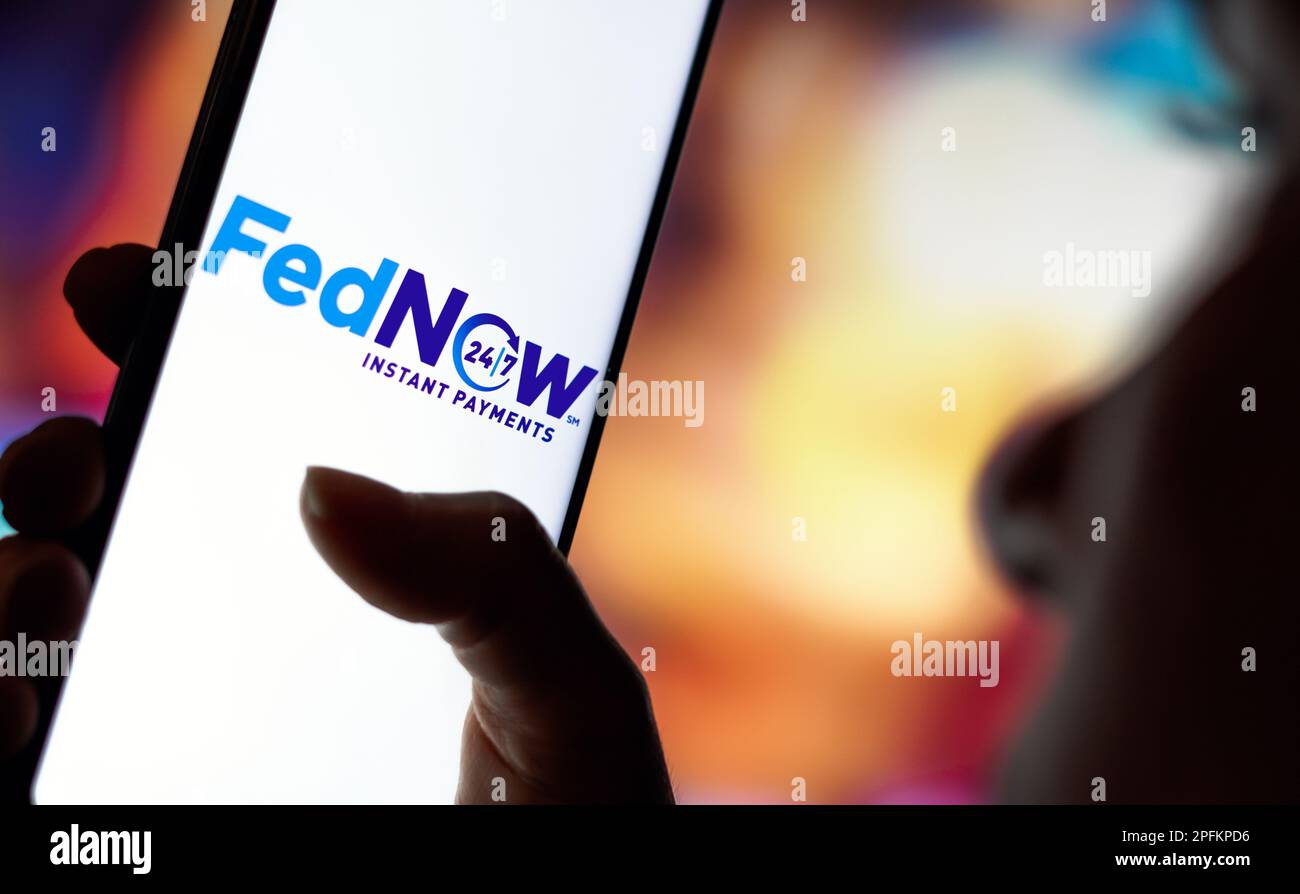 Brazil. 17th Mar, 2023. In this photo illustration the FedNow Service ...