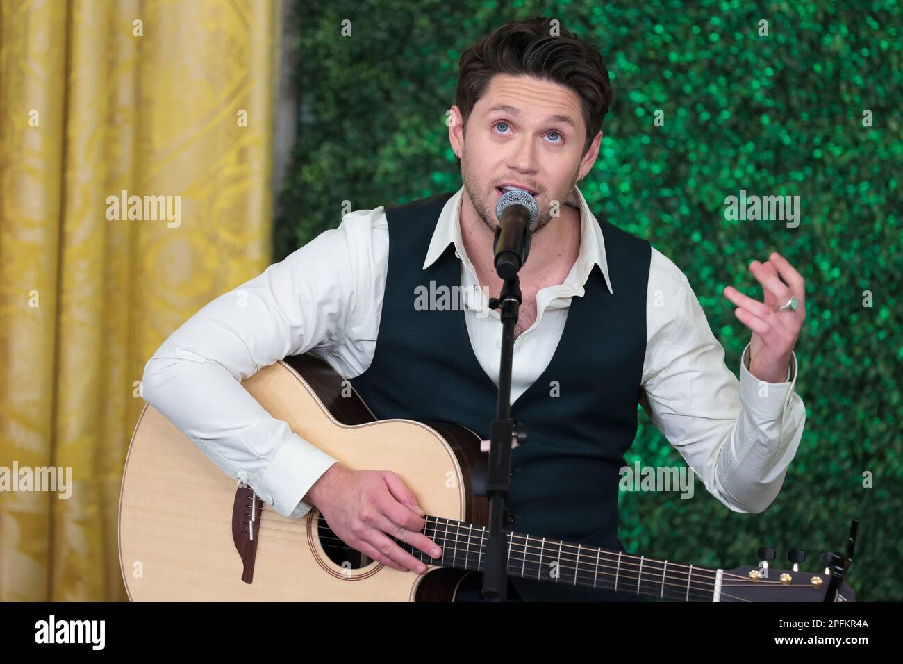 Washington, USA. 17th Mar, 2023. US President Joe Biden speaks during a ...