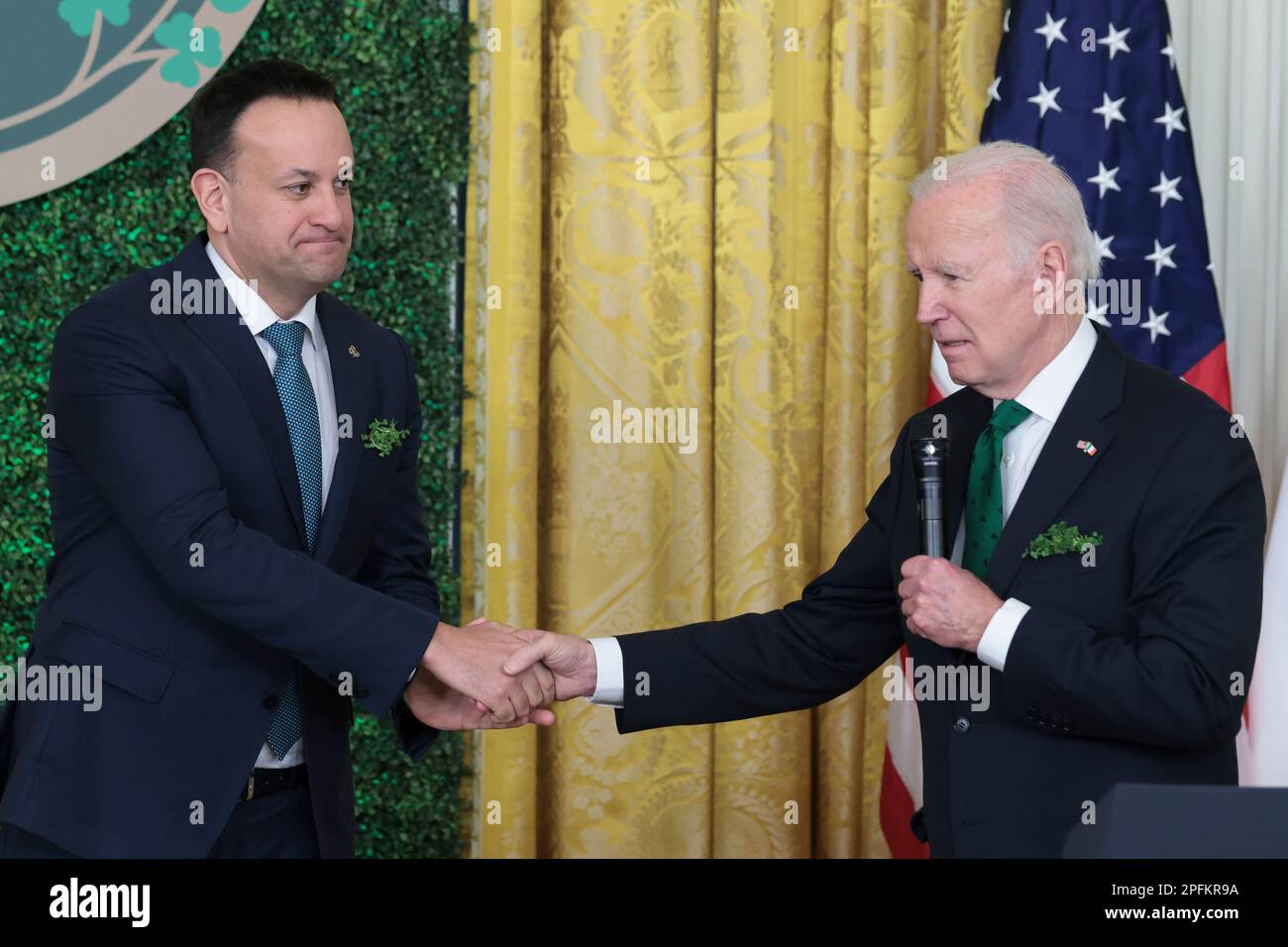 Washington, USA. 17th Mar, 2023. US President Joe Biden speaks during a ...