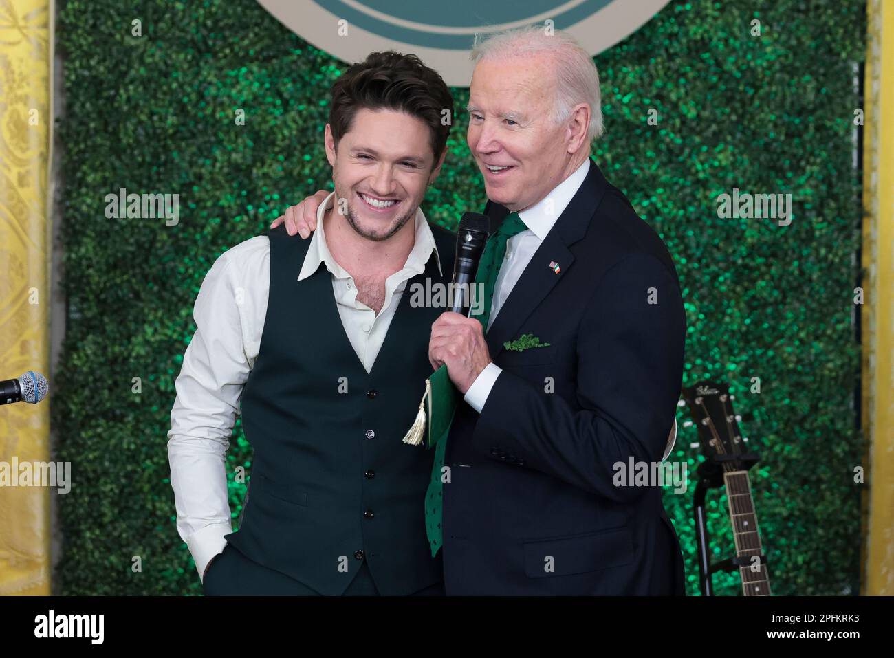 Washington, USA. 17th Mar, 2023. US President Joe Biden speaks during a ...