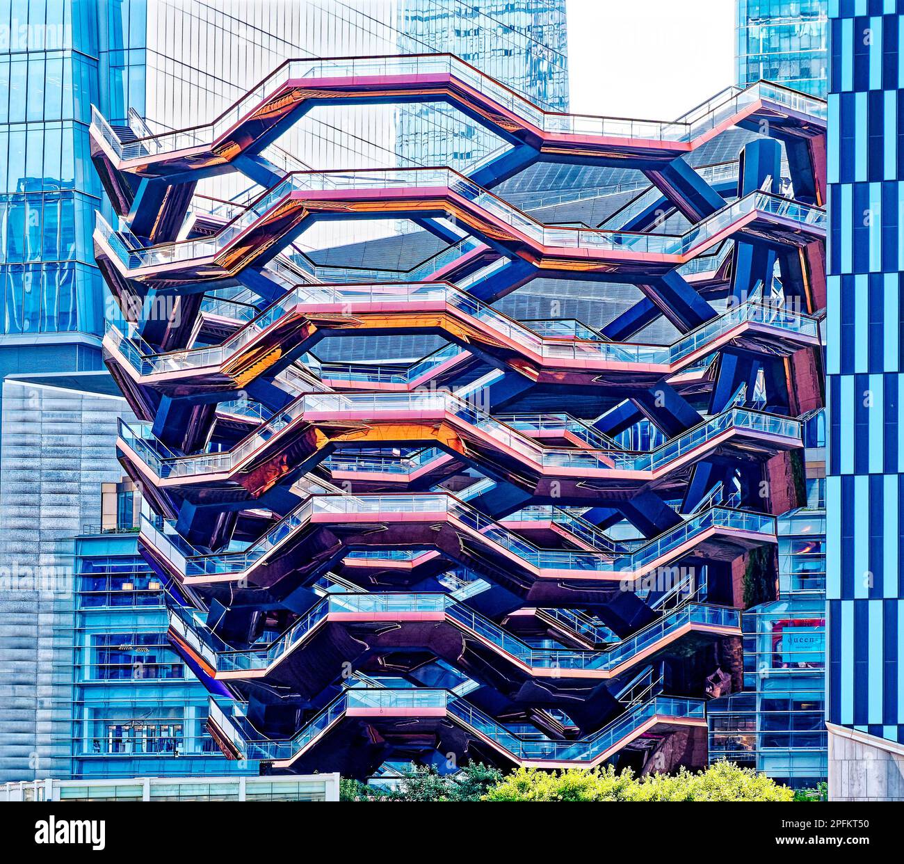 The Vessel in Lower Manhattan Stock Photo - Alamy