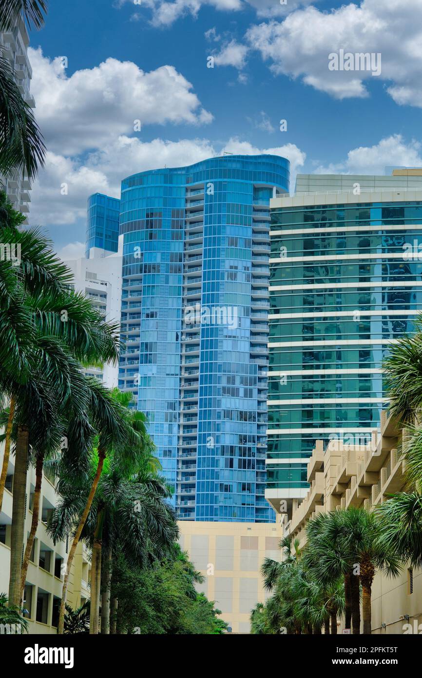 Condos and Office Tower Stock Photo - Alamy