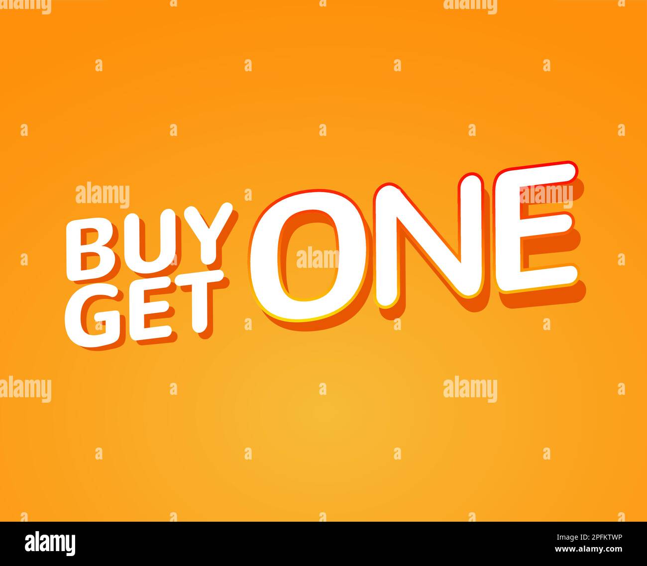 Buy 1 Get 1 Free sale poster. Banner design template for marketing ...