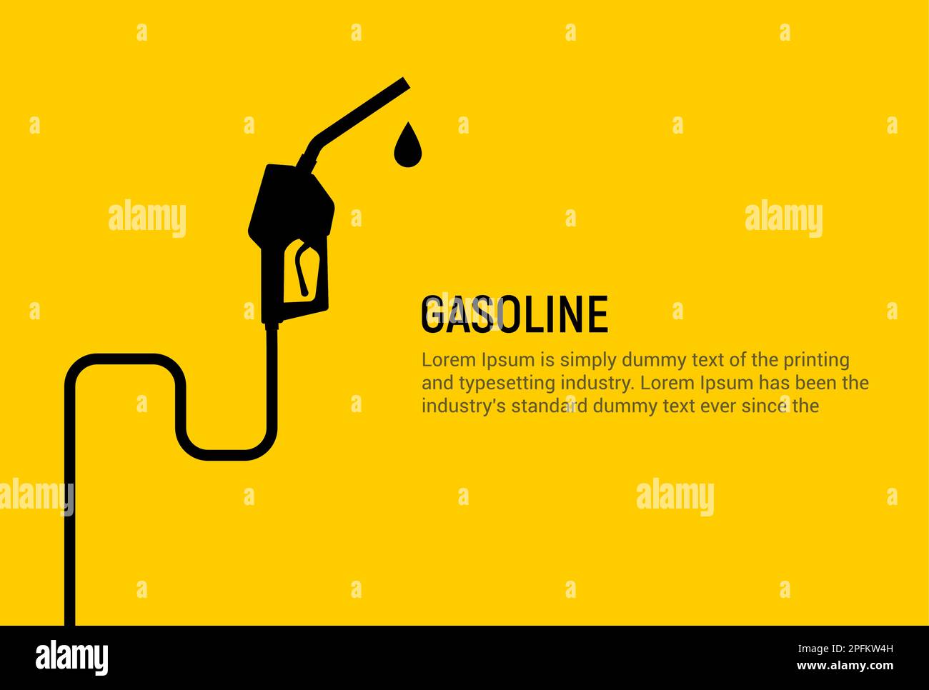Fuel petrol pump gas diesel station. Car vector fuel gas pump nozzle ...