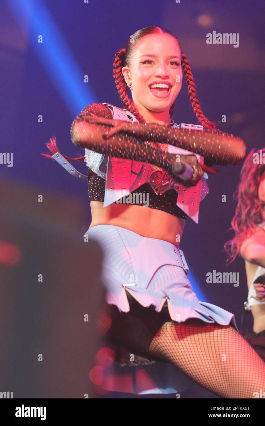 Madrid, Spain. 17th Mar, 2023. Singer Emilia Mernes performs at Las ...