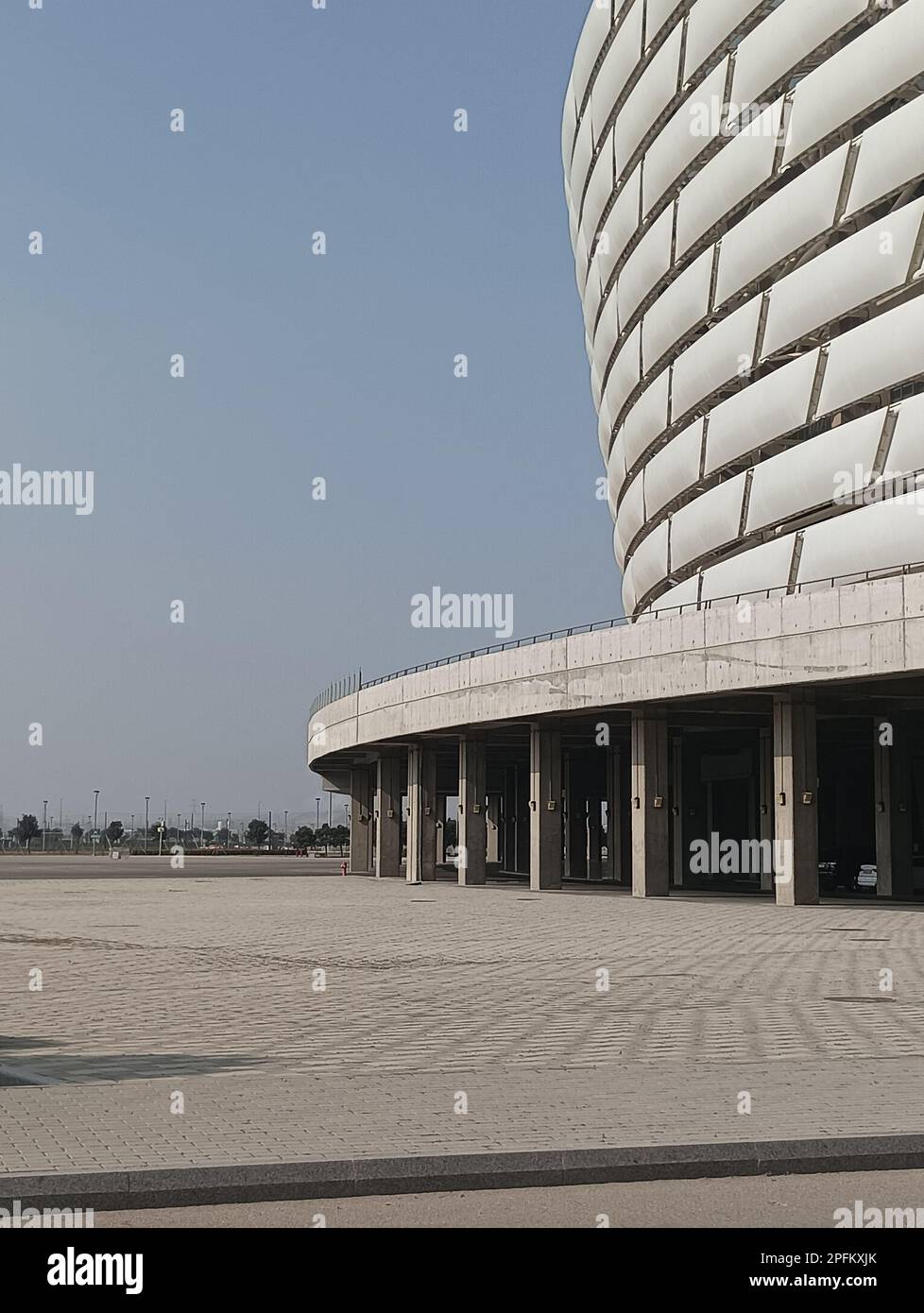 Entrance to the Olympic Stadium, Baku, Azerbaijan Stock Photo - Alamy