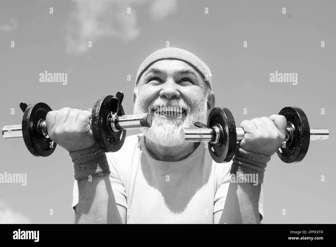 Lifting senior Black and White Stock Photos & Images - Alamy