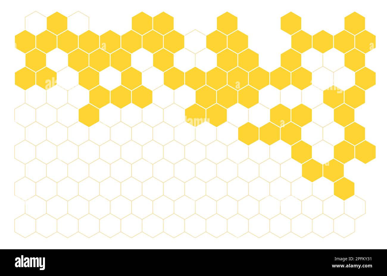 Bee honeycomb vector background honey illustration. Beehive honeycomb vector abstract cartoon ...
