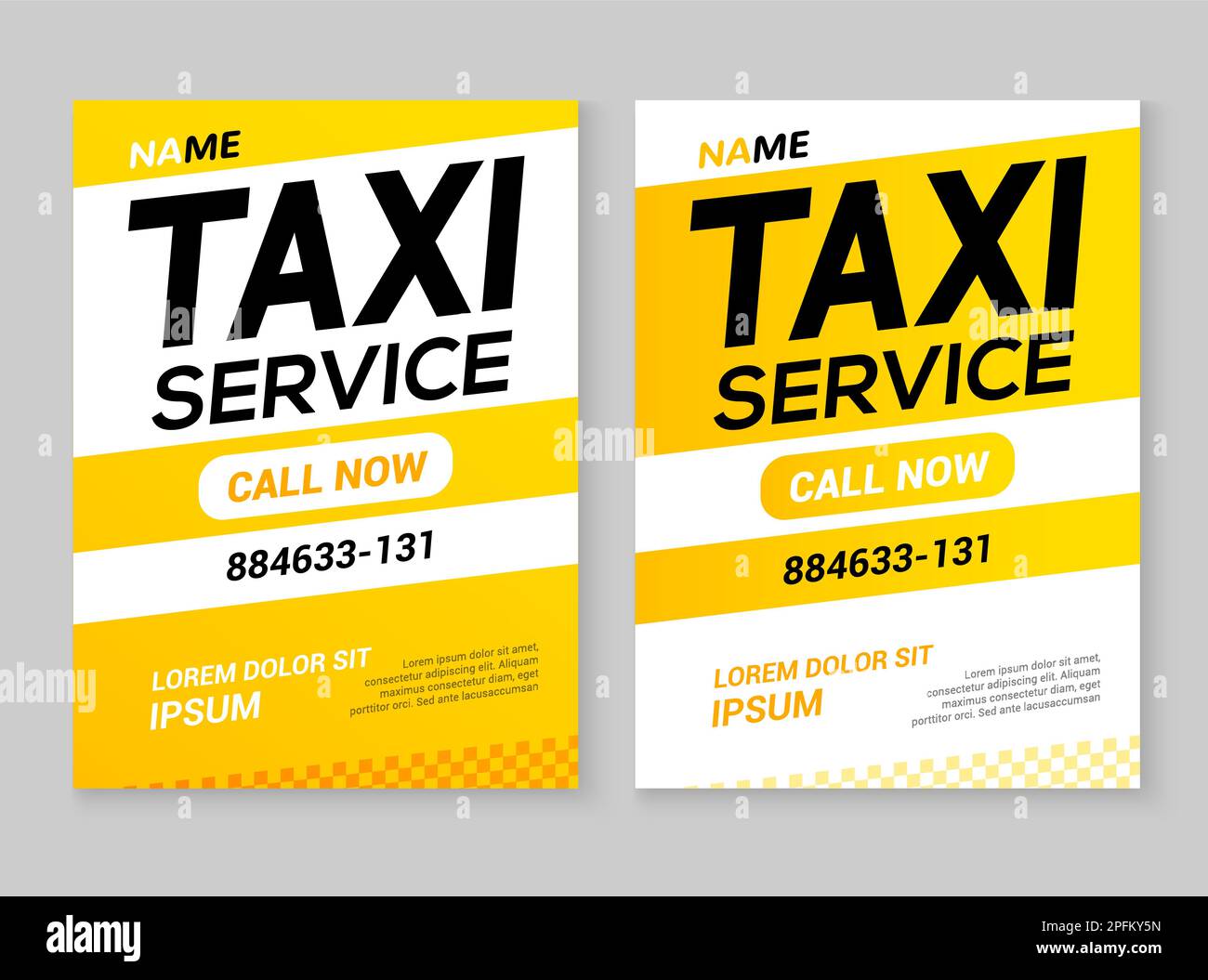 Taxi service flyer layout template. Taxi car service cab poster design ...