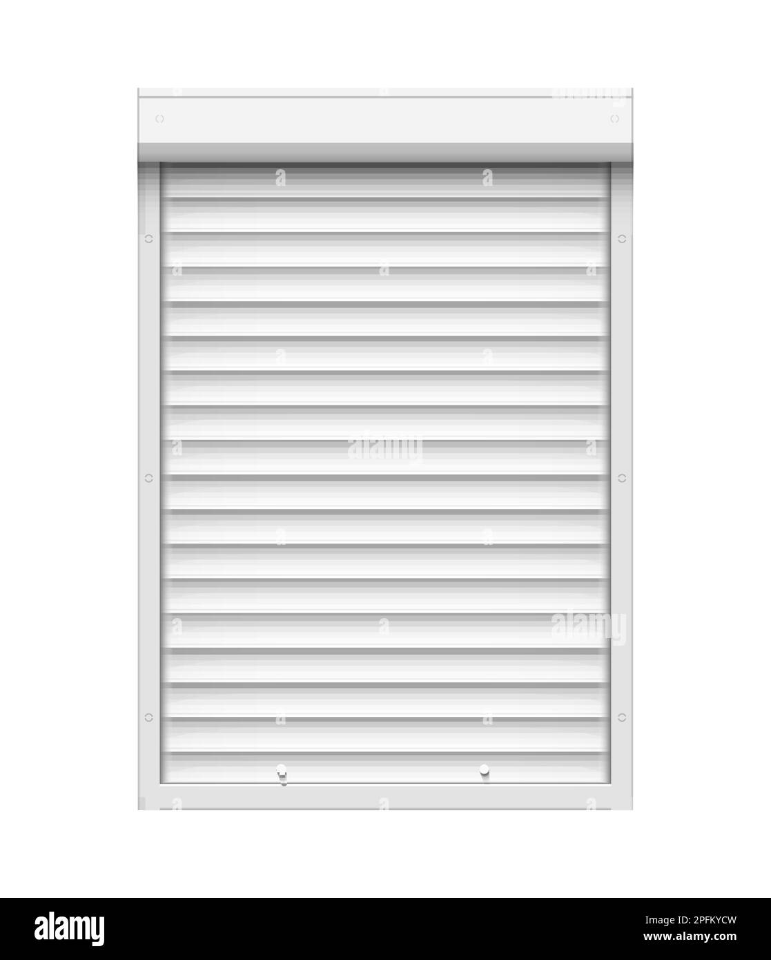 Shutter roll door blind. Warehouse roller shop outlet door garage or ...