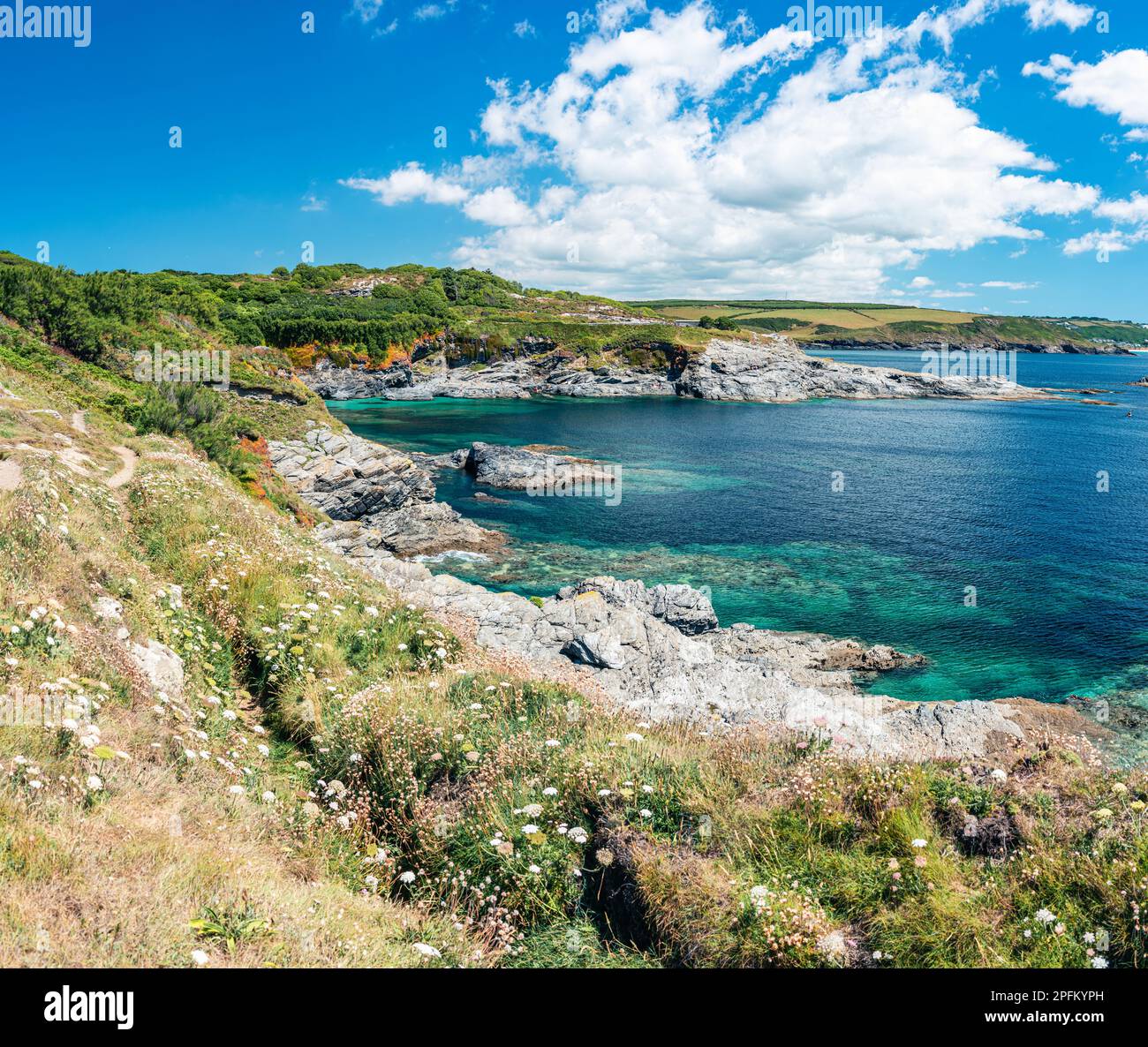 Bessys Cove, The Enys, South West Coast Path, Penzance, Cornwall ...
