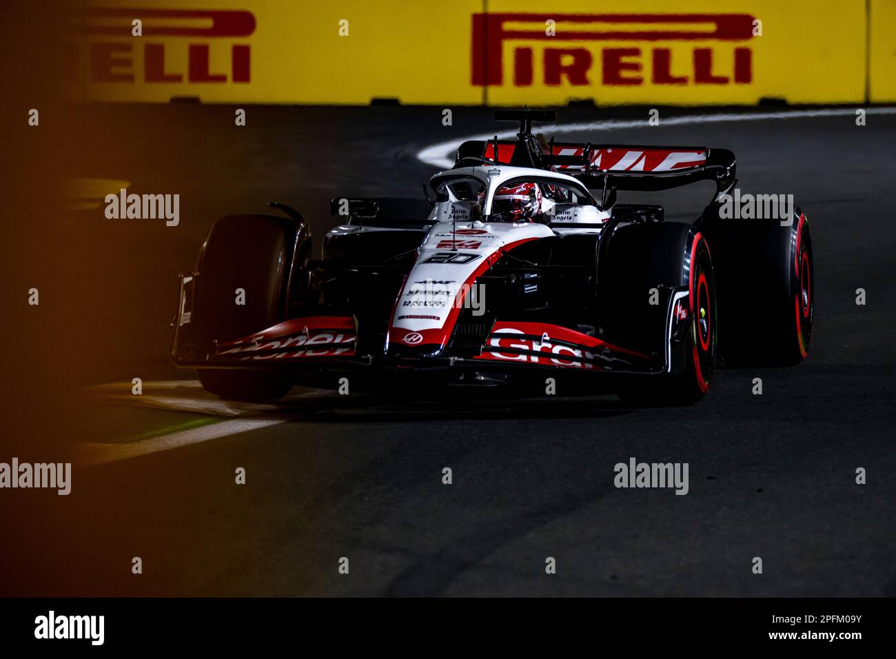 Jeddah, Saudi Arabia, March 17, Kevin Magnussen, from Denmark competes ...