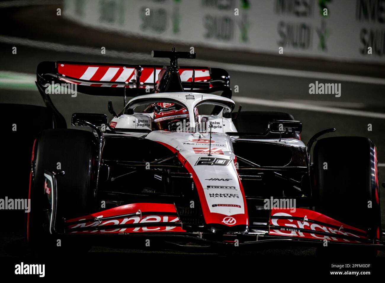 Jeddah, Saudi Arabia, March 17, Kevin Magnussen, from Denmark competes ...