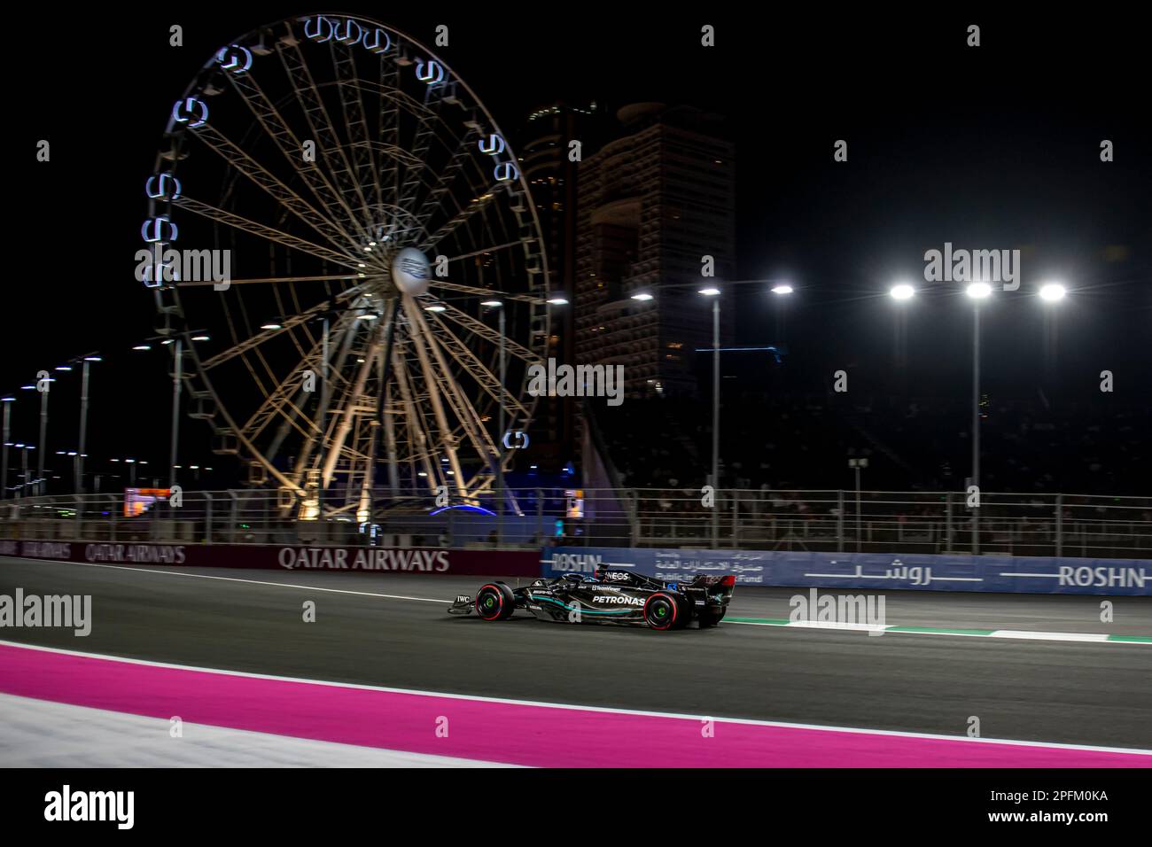 Jeddah, Saudi Arabia, March 17, George Russell, from the United Kingdom ...