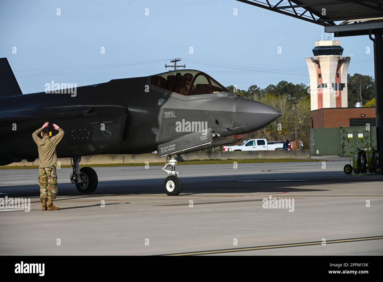 U.S. Air Force F-35 Lightning II fighter jets from the 388th Fighter ...