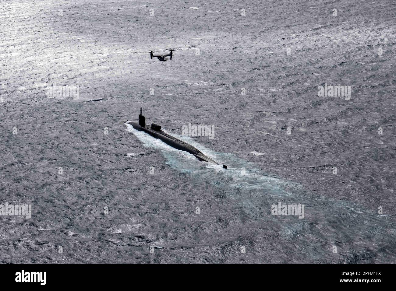 MEDITERRANEAN SEA (Feb. 26, 2023) Ohio-class guided-missile submarine ...
