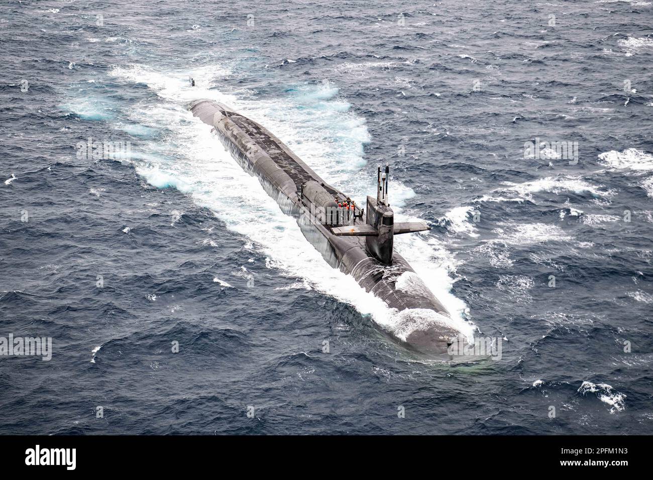 MEDITERRANEAN SEA (Feb. 26, 2023) Ohio-class guided-missile submarine ...