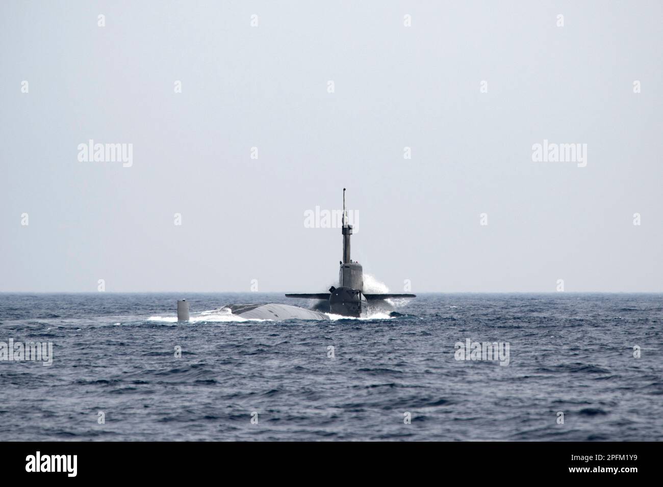 MEDITERRANEAN SEA (Feb. 27, 2023) Ohio-class guided-missile submarine ...