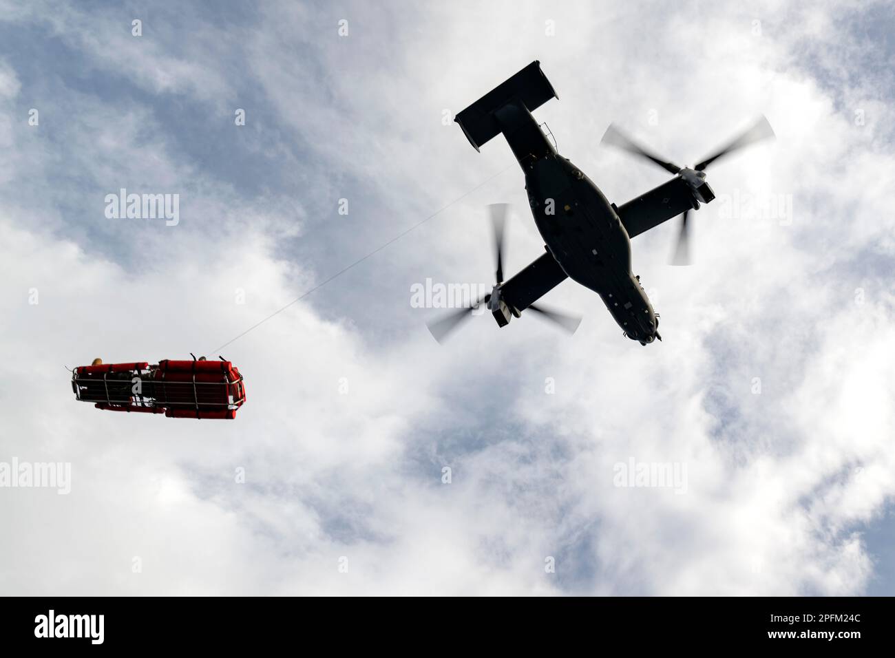MEDITERRANEAN SEA (Feb. 28, 2023) A CV-22 Osprey, assigned to 7th ...