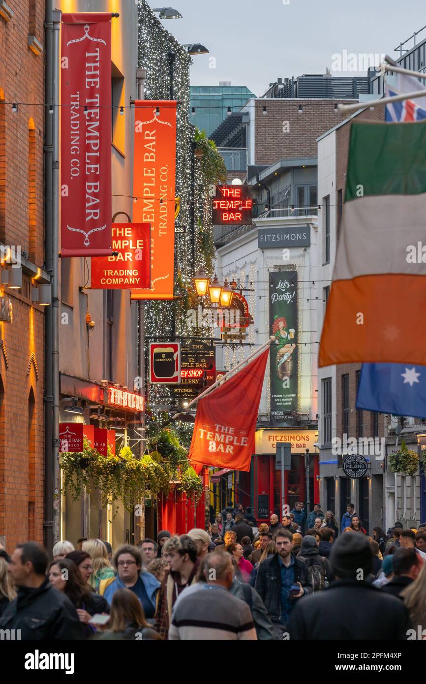 Temple Bar area, Dublin, Ireland Stock Photo - Alamy