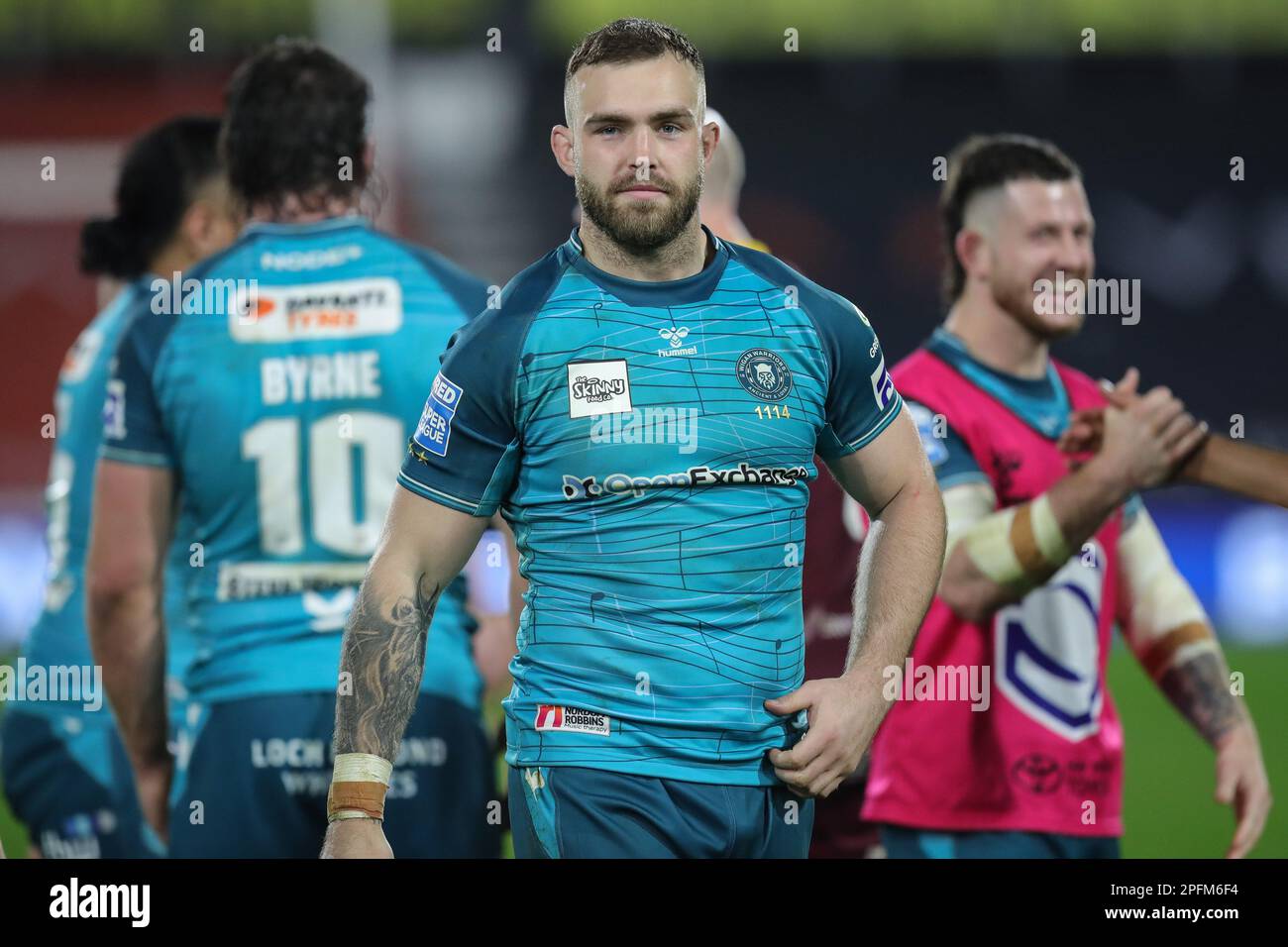 Kaide ellis wigan warriors hi-res stock photography and images - Alamy