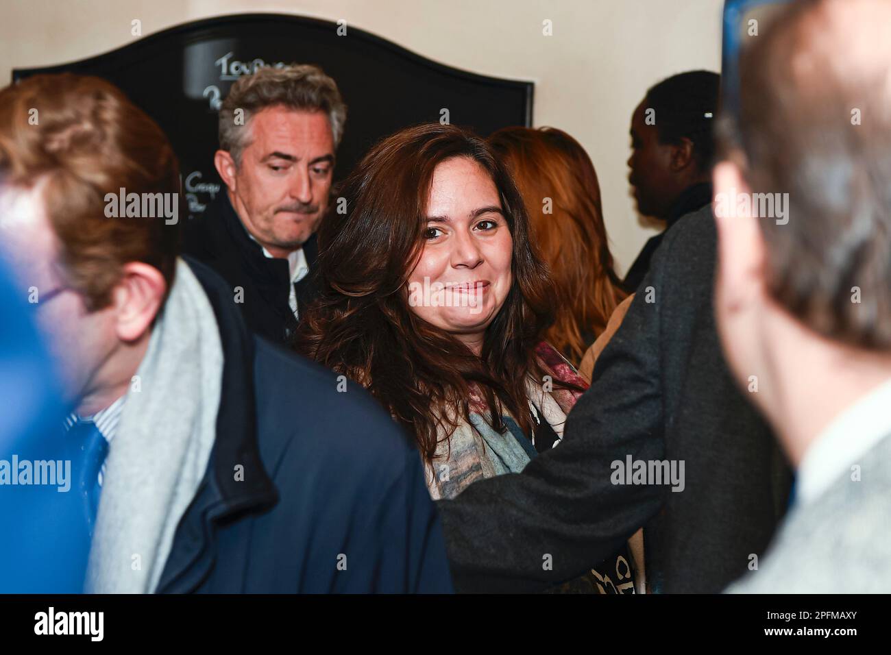 Sarah Knafo during a signing session of Eric Zemmour ("Reconquete ...