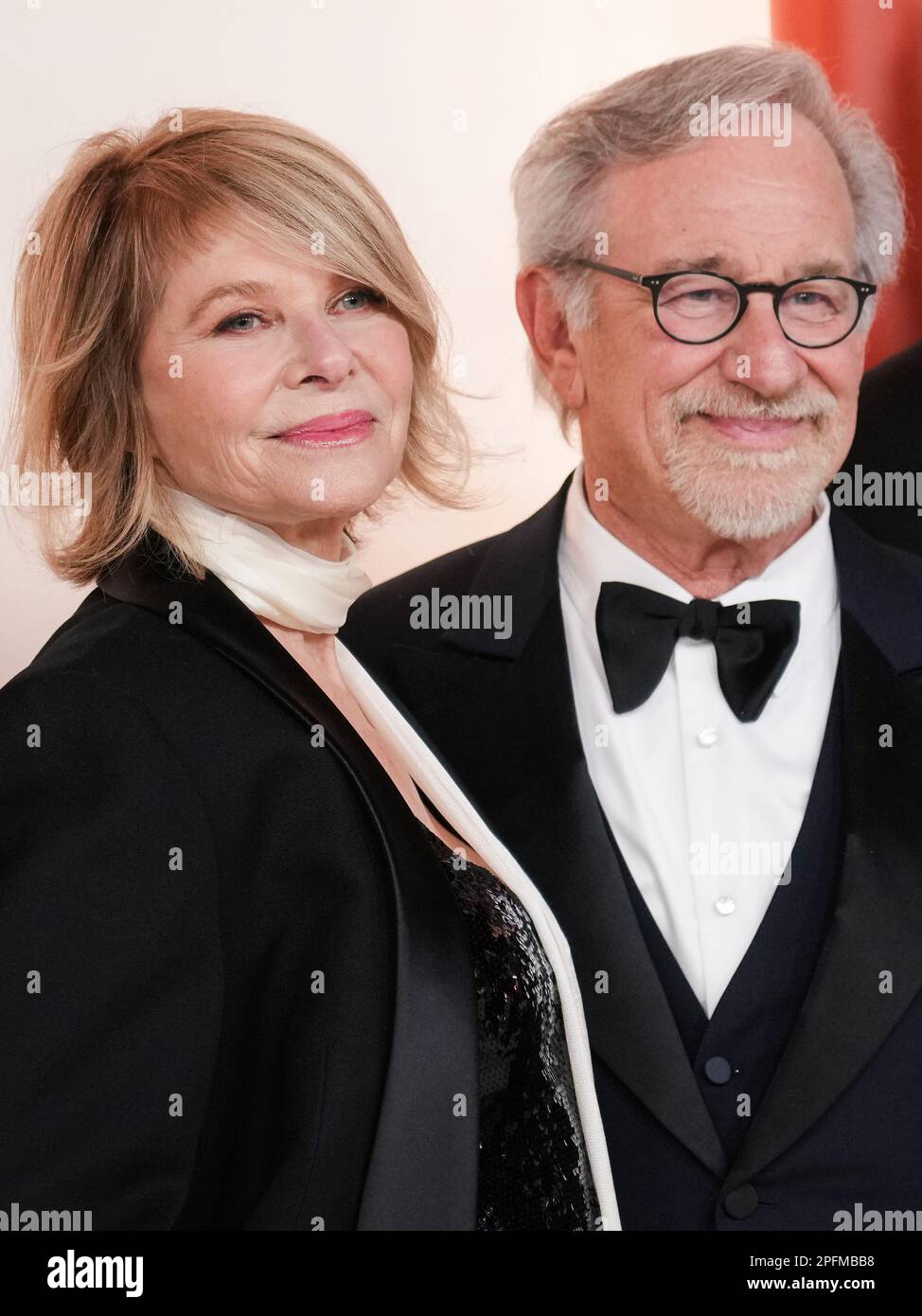 Los Angeles, USA. 12th Mar, 2023. Kate Capshaw and Steven Spielberg ...