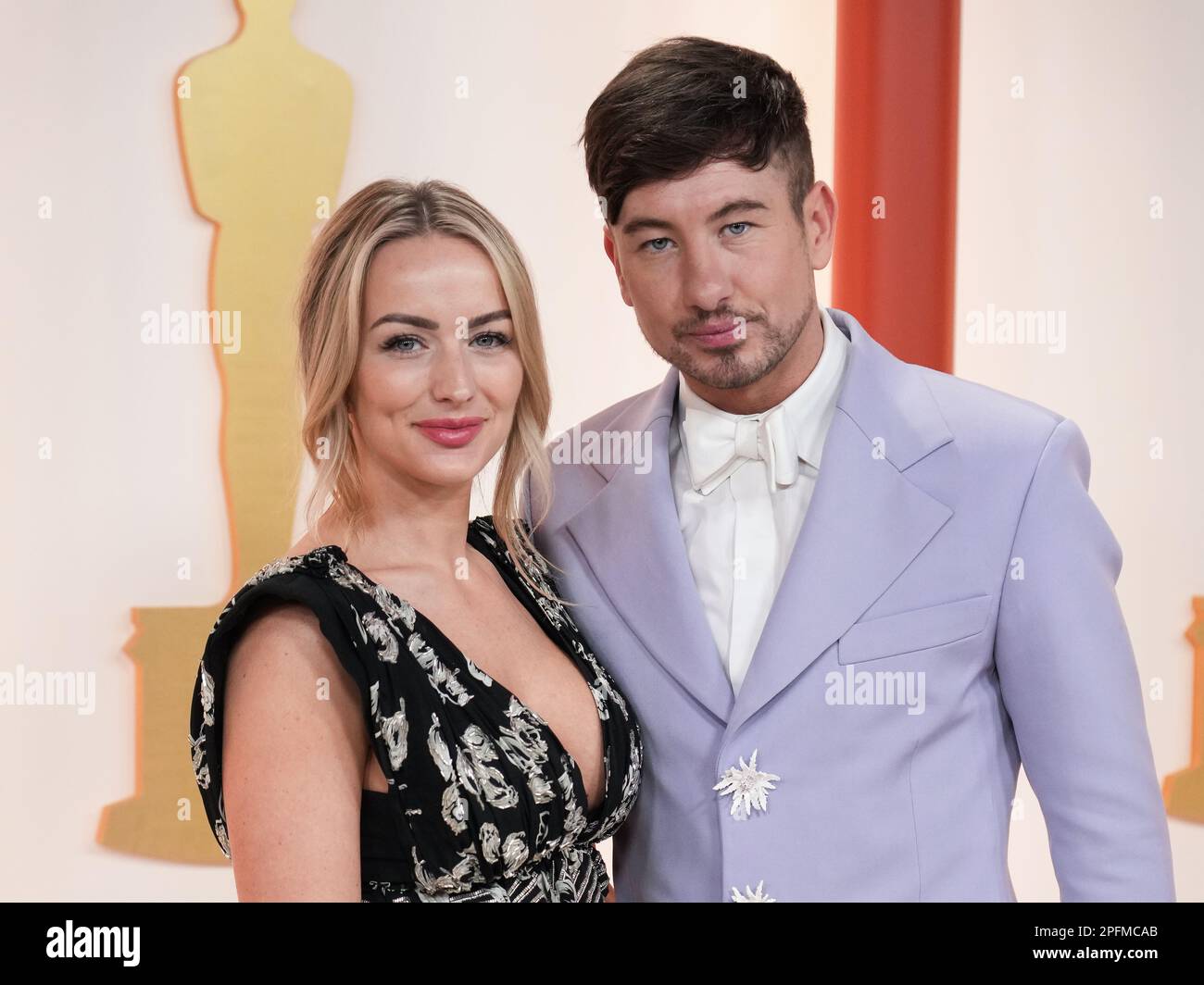 Los Angeles, USA. 12th Mar, 2023. Alyson Sandro and Barry Keoghan ...