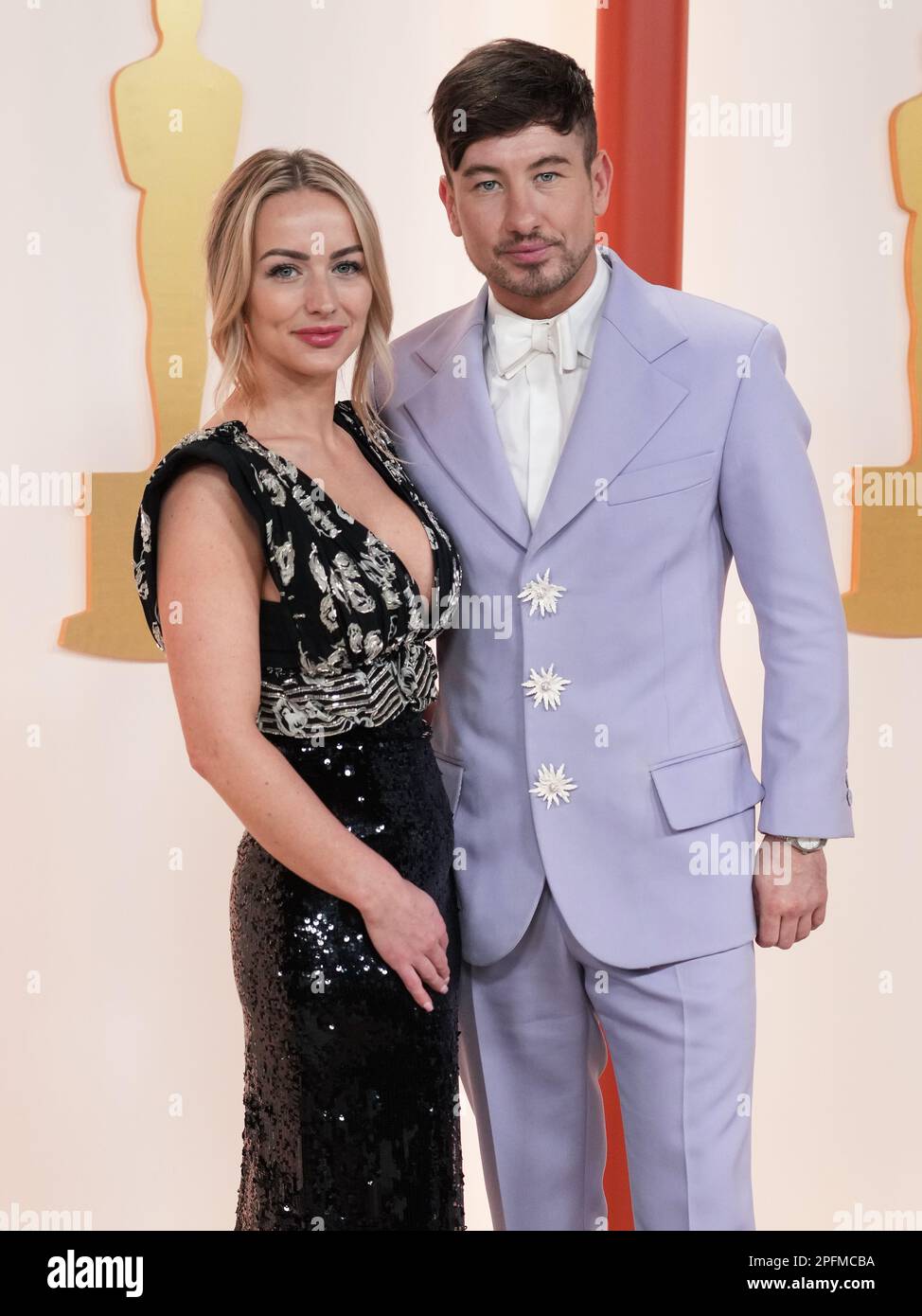 Los Angeles, USA. 12th Mar, 2023. Alyson Sandro and Barry Keoghan ...