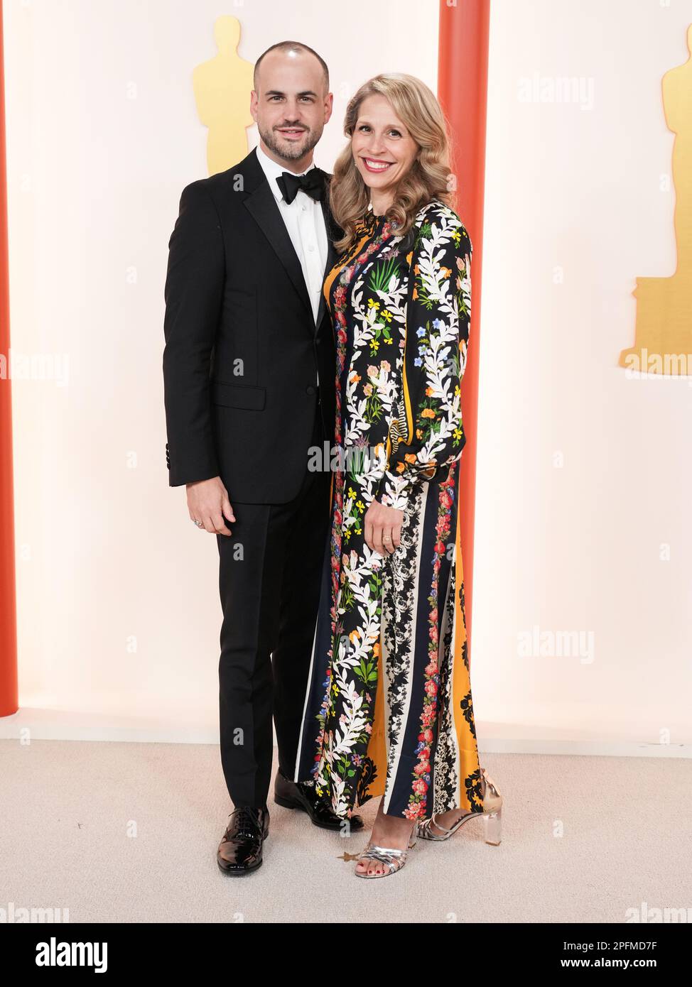 Los Angeles, USA. 12th Mar, 2023. Schuyler Weiss and Danielle McFall ...