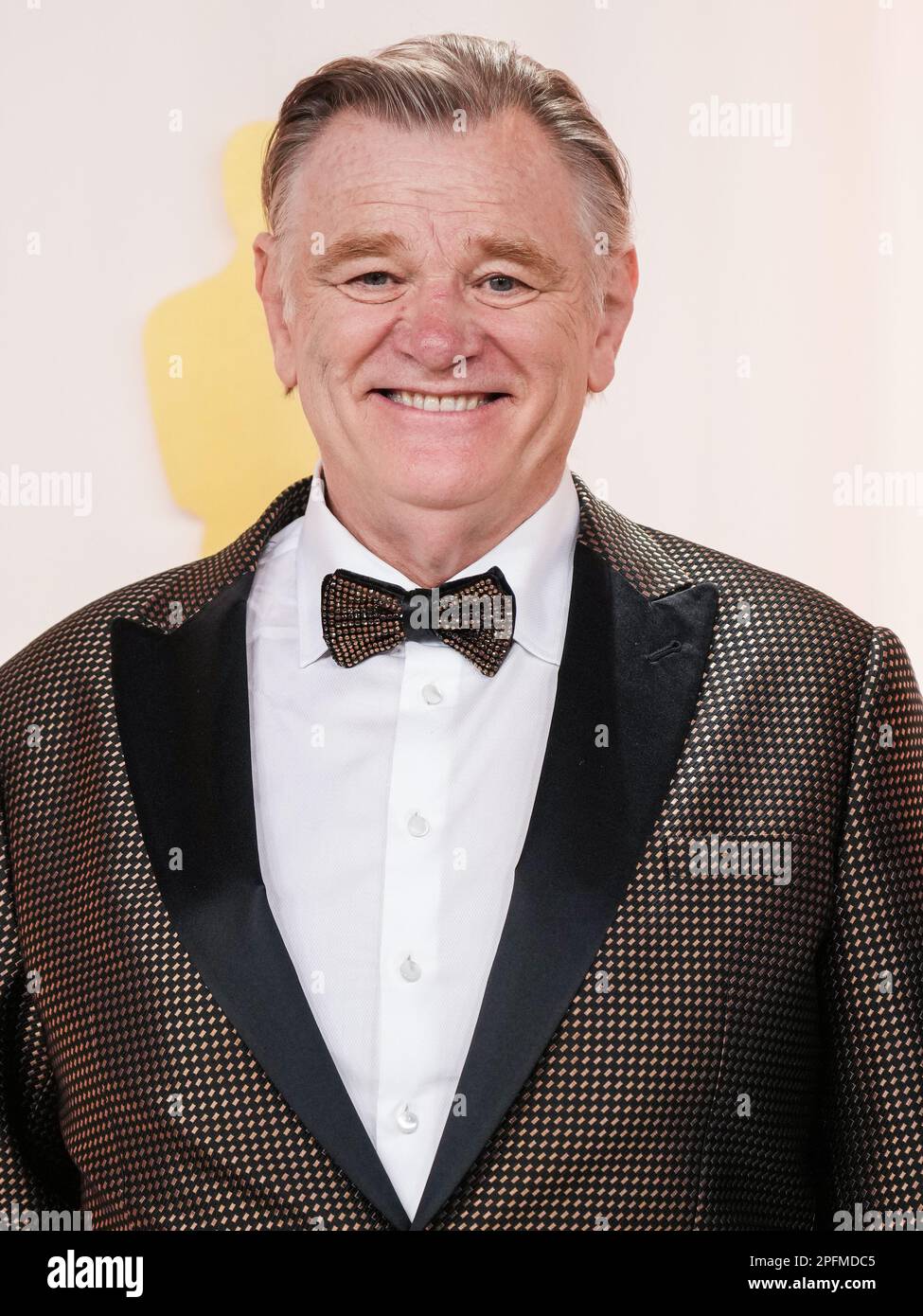 Los Angeles, USA. 12th Mar, 2023. Brendan Gleeson walking on the red ...