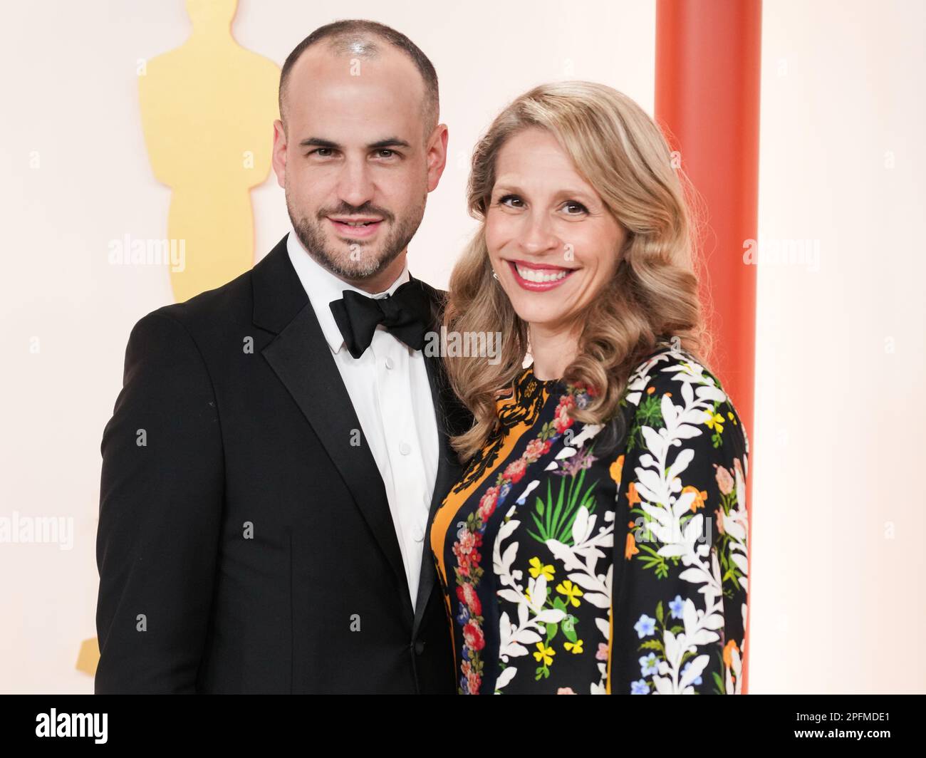Los Angeles, USA. 12th Mar, 2023. Schuyler Weiss and Danielle McFall ...