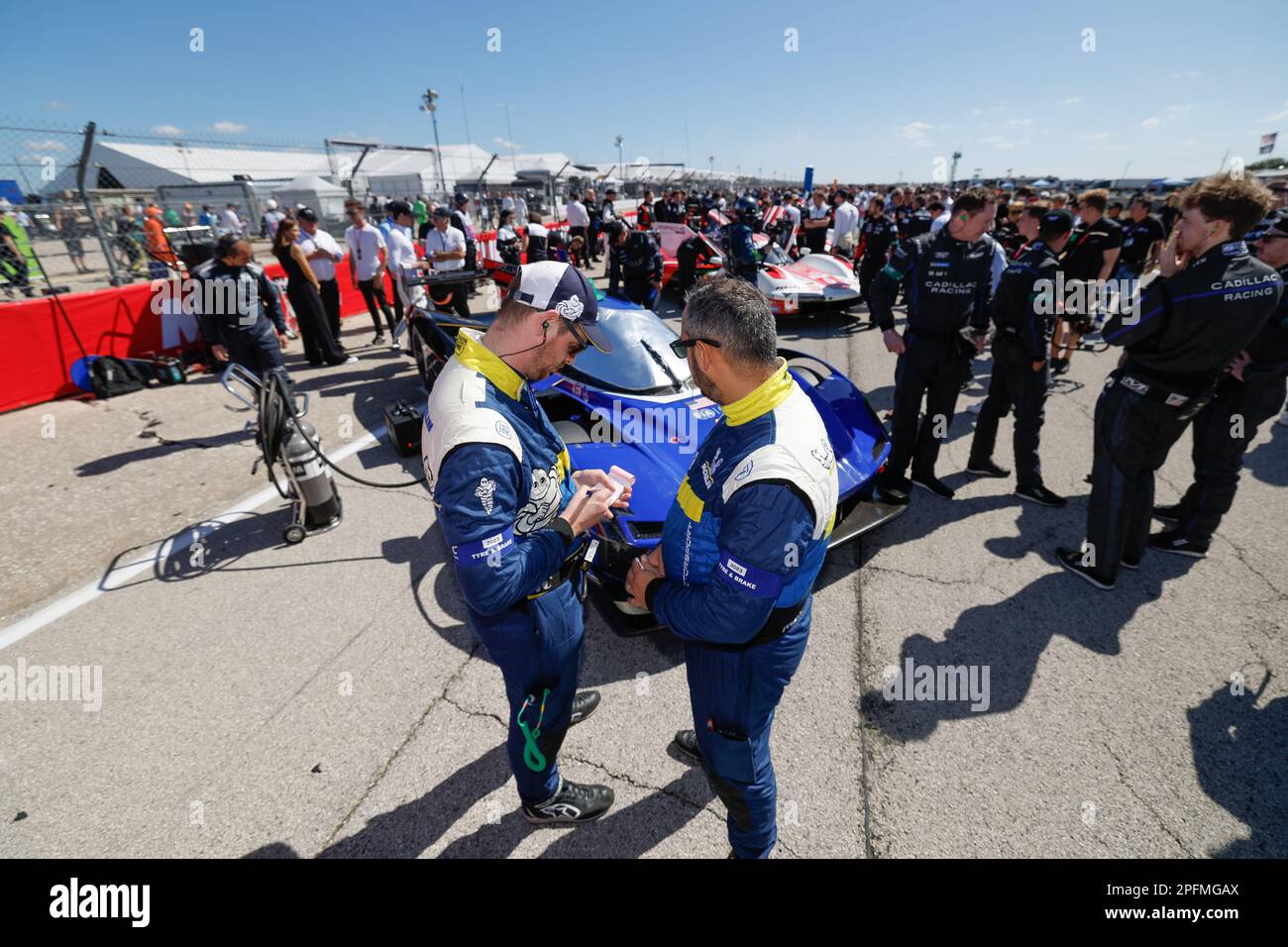 michelin engineer during the 1000 Miles of Sebring 2023, 1st round of ...